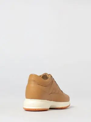 Hogan Lace-up Sneakers - Camel