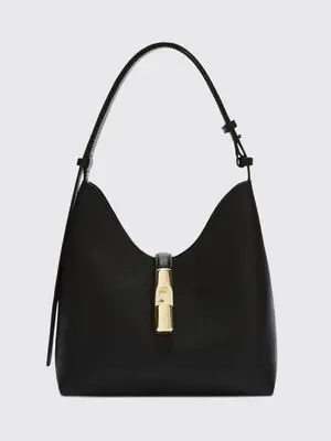 Furla Leather Shoulder Bag - Black