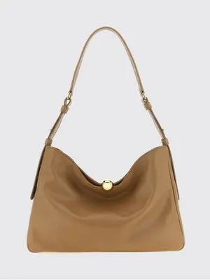 Furla Leather Shoulder Bag - Camel