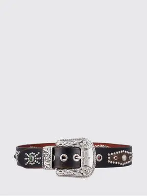 GOLDEN GOOSE Embellished Belt - Brown
