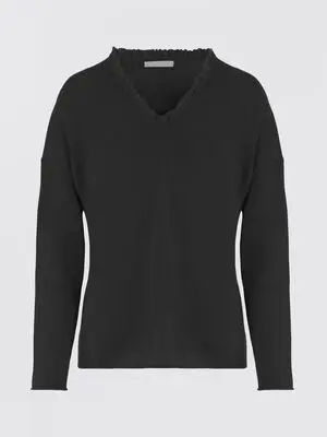 ALLUDE Pullover Sweater - Black