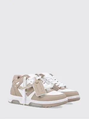Off-White Low Top Sneakers - Beige