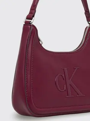 Calvin Klein Mini Shoulder Bag - Red Purple