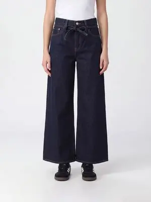 LEVI'S 728 Wide Leg Jeans - Navy