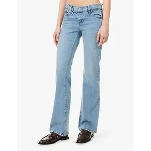 FRAME The Rodeo Bootcut Stretch-denim Jeans