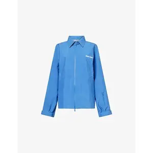 Miu Miu Relaxed-fit Woven Jacket - Pervinca