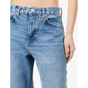 FRAME The Bubble Crop-leg Denim Jeans