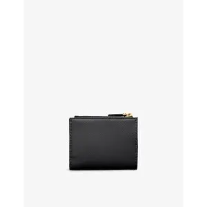Prada Brand-plaque Small Leather Wallet - Black