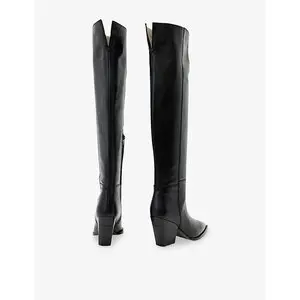 ALLSAINTS Reina Leather Knee-high Boots