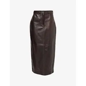 High Waisted Leather Skirts