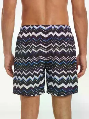 Missoni Zigzag Swim Shorts - Black