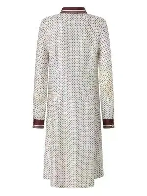 Pinko Elicia Patterned Shirt Midi Dress