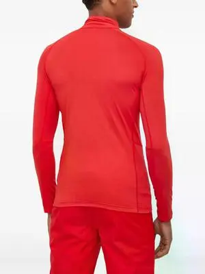 Rossignol Half-zip Turtleneck Top - Red