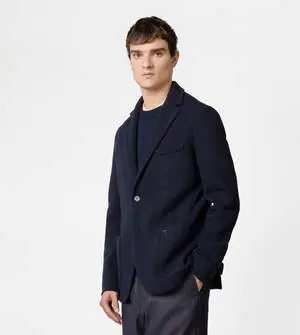 TOD'S Blazer In Cashmere Blend Jersey