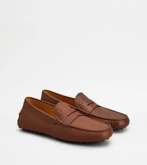 TOD'S Gommino Leather Loafers