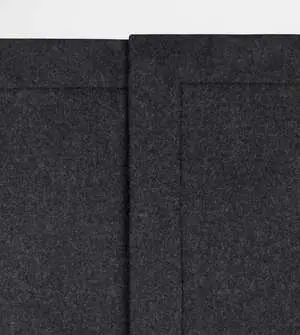 TOD'S Double Cashmere Skirt With T-stitching