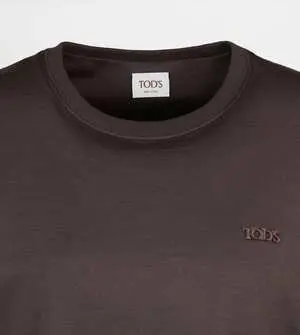 TOD'S Jersey T-shirt - Brown