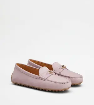 TOD'S City Gommino Nubuck Loafers