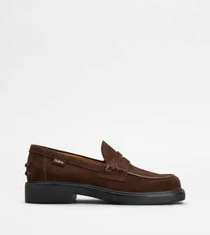 TOD'S Suede Loafers