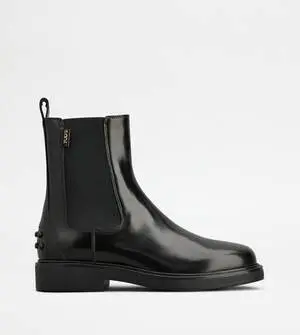 TOD'S Leather Ankle Boots