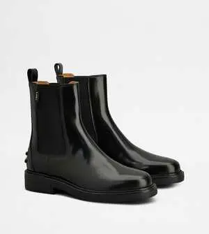 TOD'S Leather Ankle Boots
