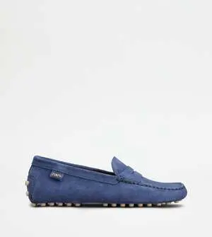TOD'S Gommino Suede Loafers