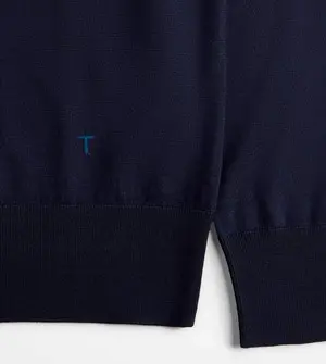 TOD'S Round-neck Pullover In T15 Wool