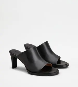 TOD'S Leather Mules