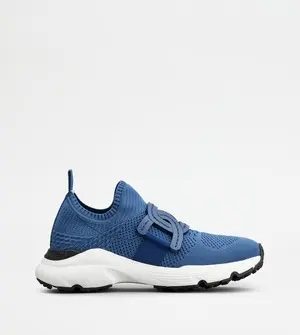 TOD'S Kate Sneakers In Technical Fabric - Blue