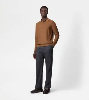 TOD'S Polo Shirt In Wool Piquet