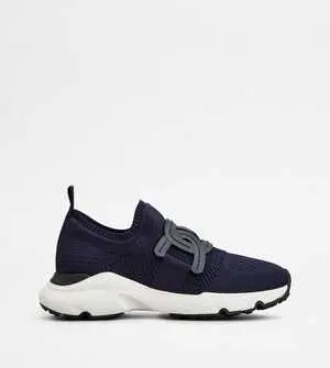TOD'S Kate Sneakers In Technical Fabric - Blue