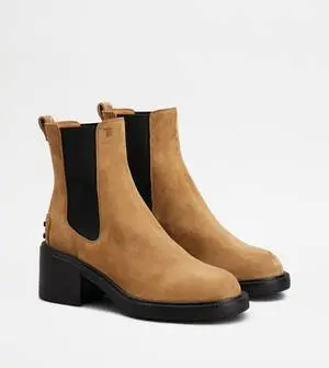 TOD'S Suede Ankle Boots
