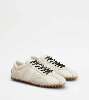 TOD'S T-marathon Sneakers In Suede And Technical Fabric