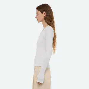 Helmut Lang Longsleeve Top - Optic White