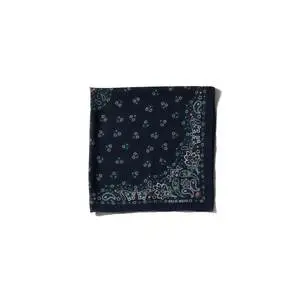 Miu Miu Printed Wool And Cashmere Scarf - Navy