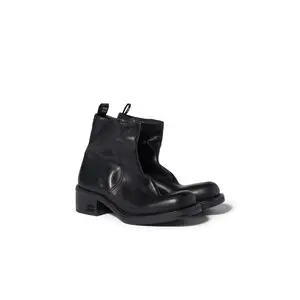 Miu Miu Calf Leather Ankle Boots