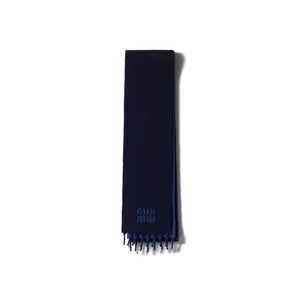 Miu Miu Cashmere Scarf - Periwinkle/blue