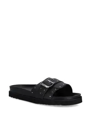 DR. SCHOLL'S SHOES Studded Buckle Slides