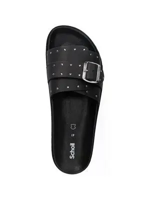 DR. SCHOLL'S SHOES Studded Buckle Slides