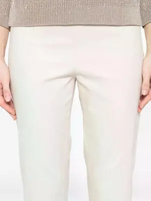 Peserico Slit-cuffs Tailored Trousers