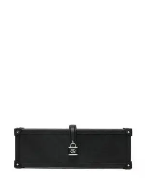 Karl Lagerfeld Autograph Padlock Trunk Clutch