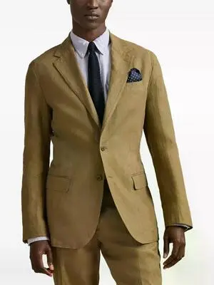 Polo Ralph Lauren Button Linen Blazer