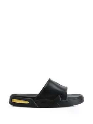 Giuseppe Zanotti Gold Tone Slides Slipper
