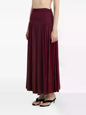 DETERM; Flared Midi Skirt