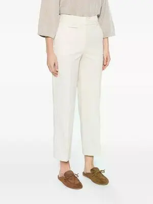 Peserico Cuffed Cropped Trousers