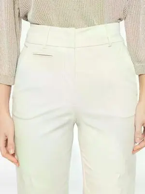Peserico Cuffed Cropped Trousers