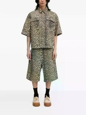 Rhude Flap-pocket Animal-print Shirt