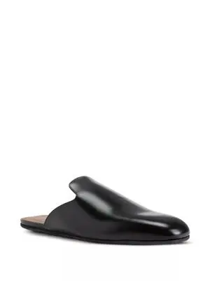 GIUSEPPE ZANOTTI Aristoteles Shiny Mules - Black