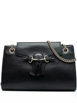 Gucci Large Leather Emily Shoulder Bag
