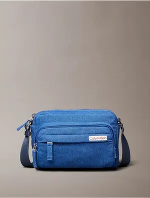 Calvin Klein Denim Camera Bag